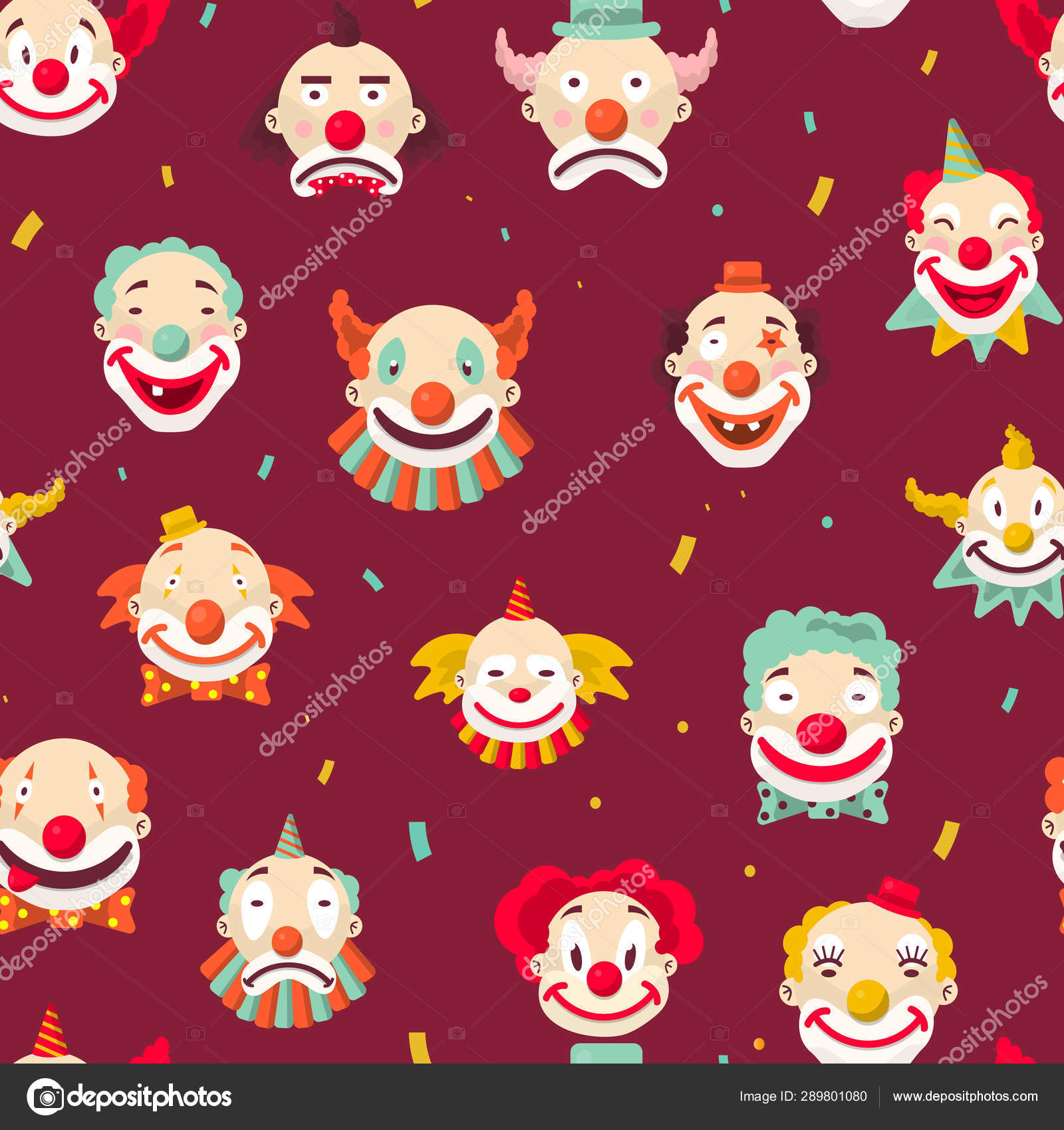 Circus Clown Wallpaper