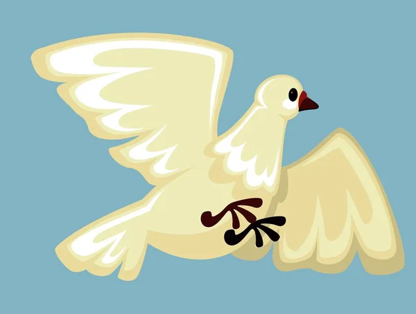 White Dove Flying Animation