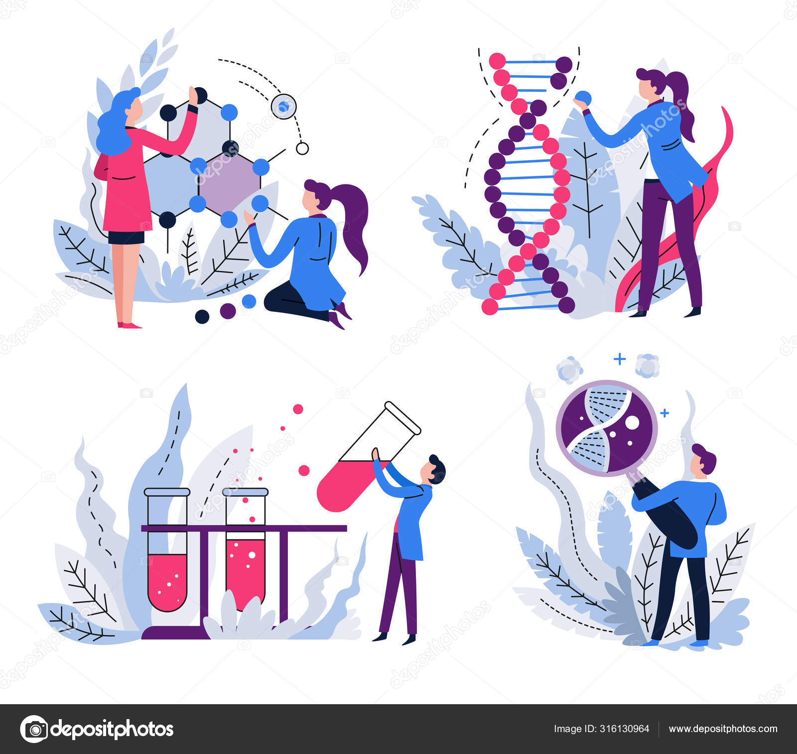 Genetics Clipart People