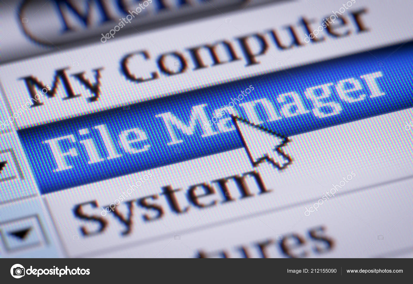 File Manager Screen — Stock Photo © PirenX #212155090