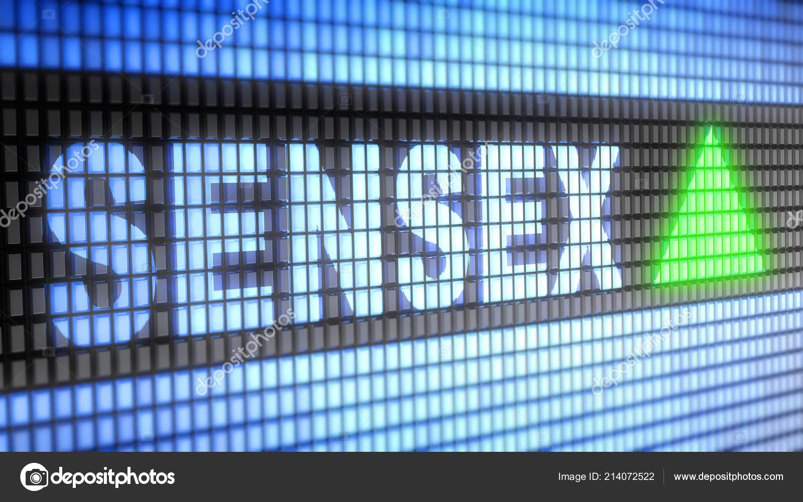 Bse Sensex Free Float Market Weighted Stock Market Index Well — Stock ...