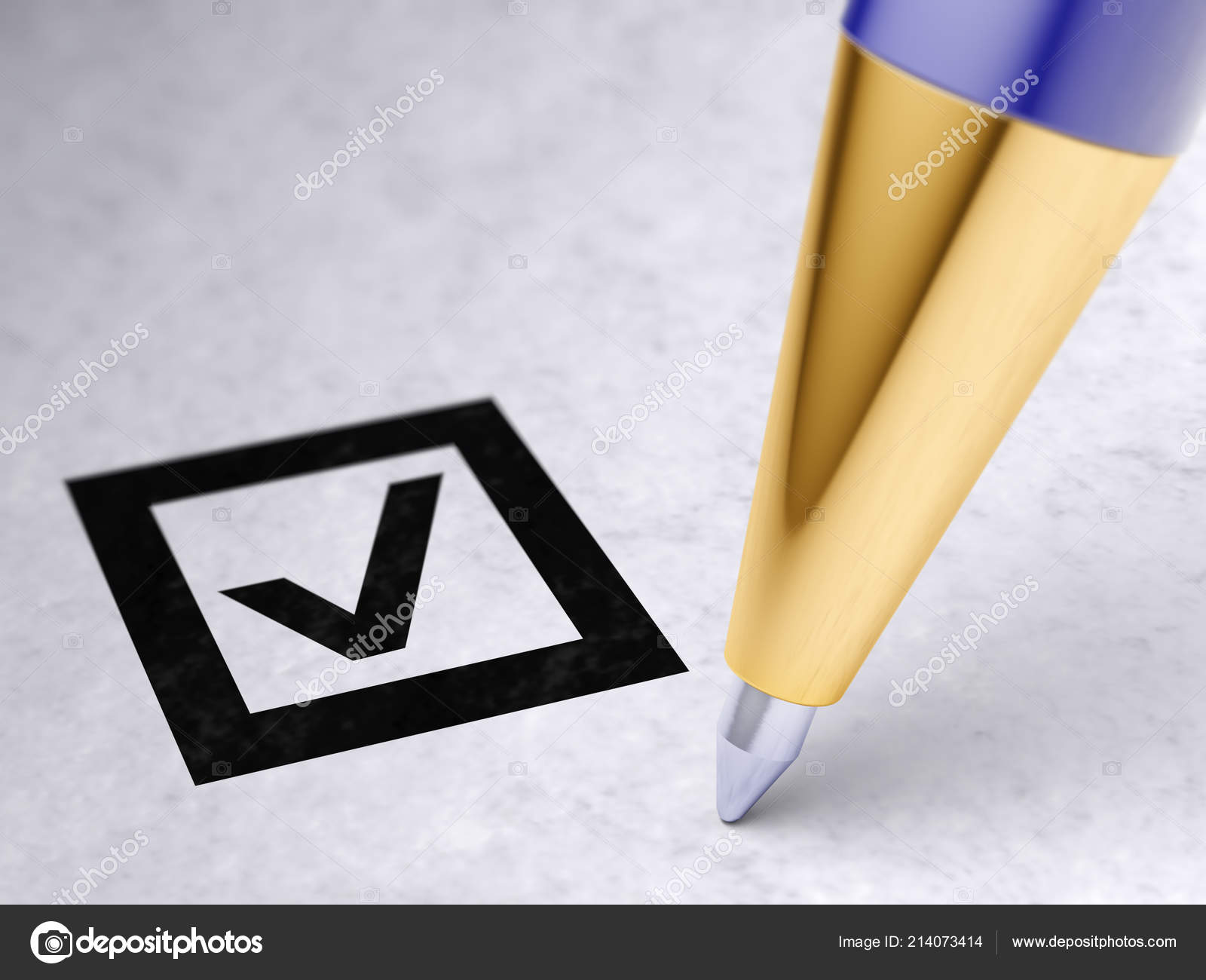 Checkbox Paper Illustration Stock Photo by ©PirenX 214073414