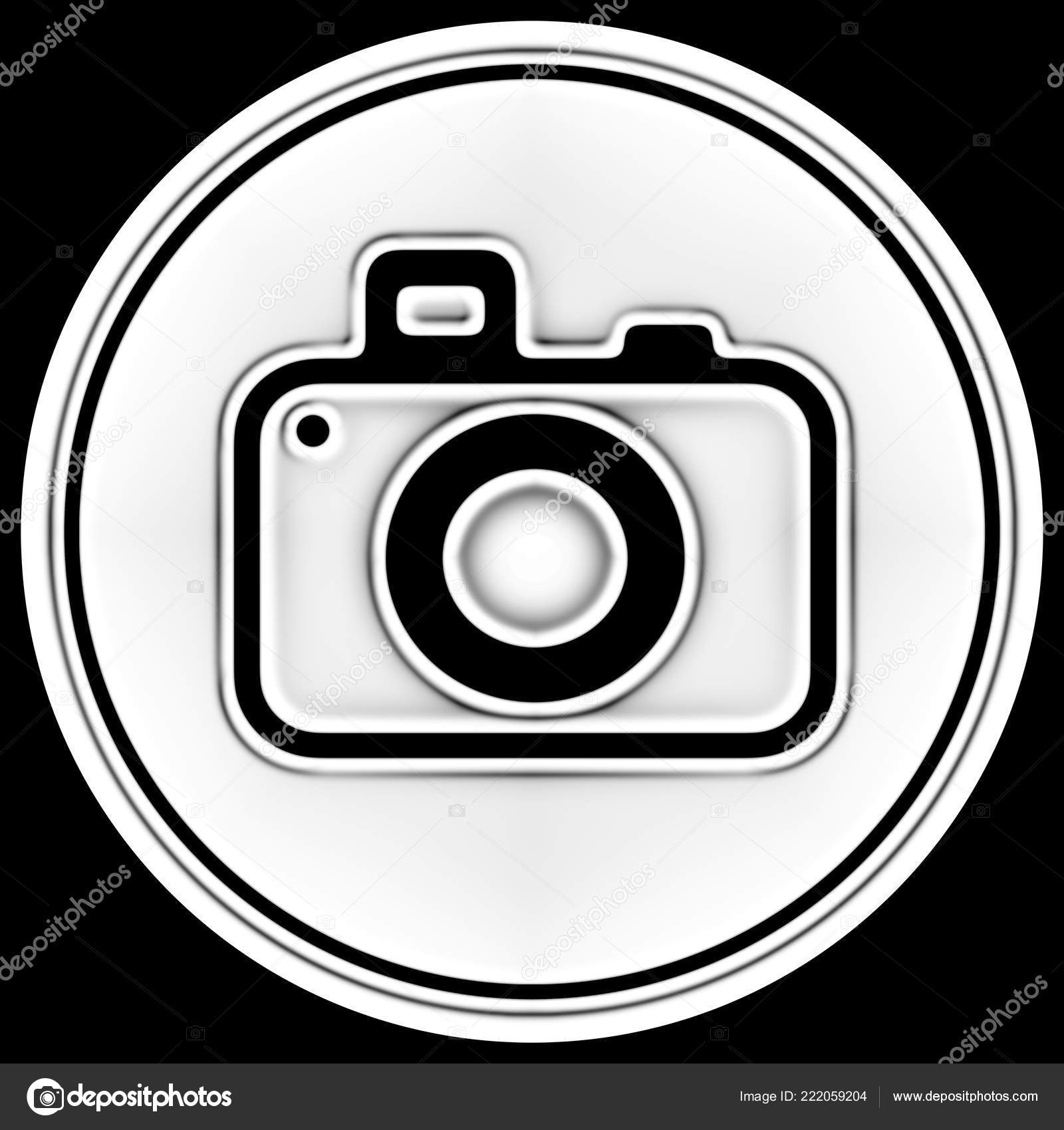 Camera Icon Circle Illustration — Stock Photo © PirenX #222059204