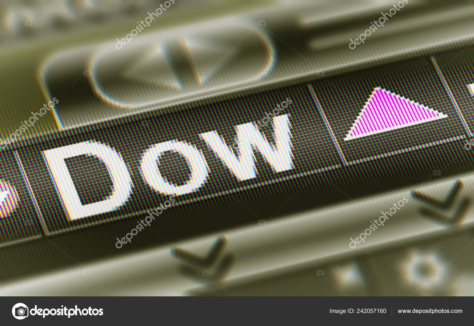 Dow Jones Industrial Average — Stock Editorial Photo © PirenX #242057160