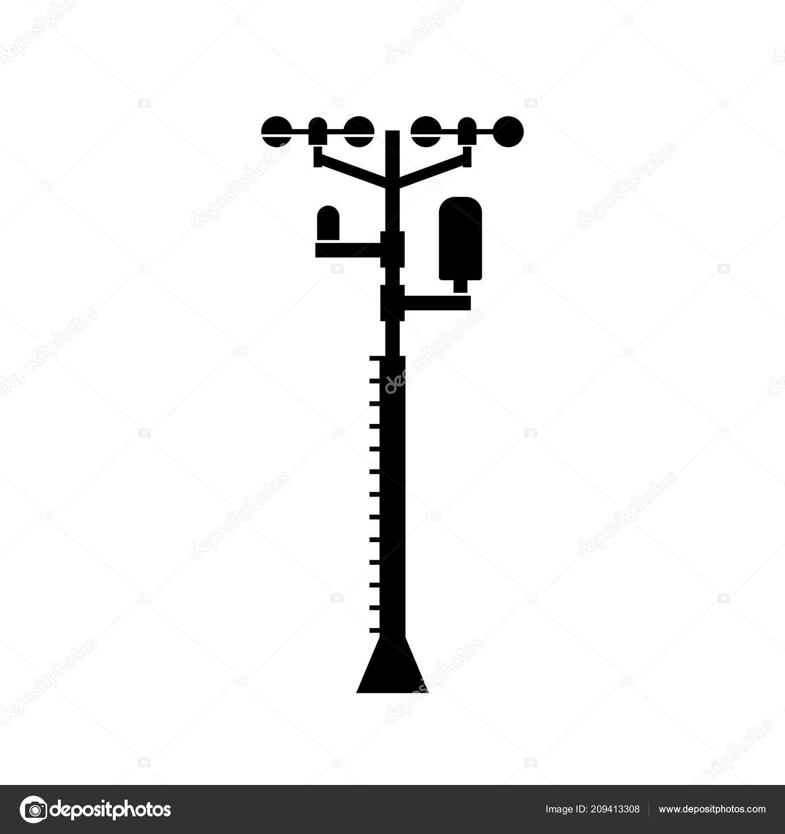 Weather Station Facility Icon Stock Vector by ©Den.Barbulat 209413308