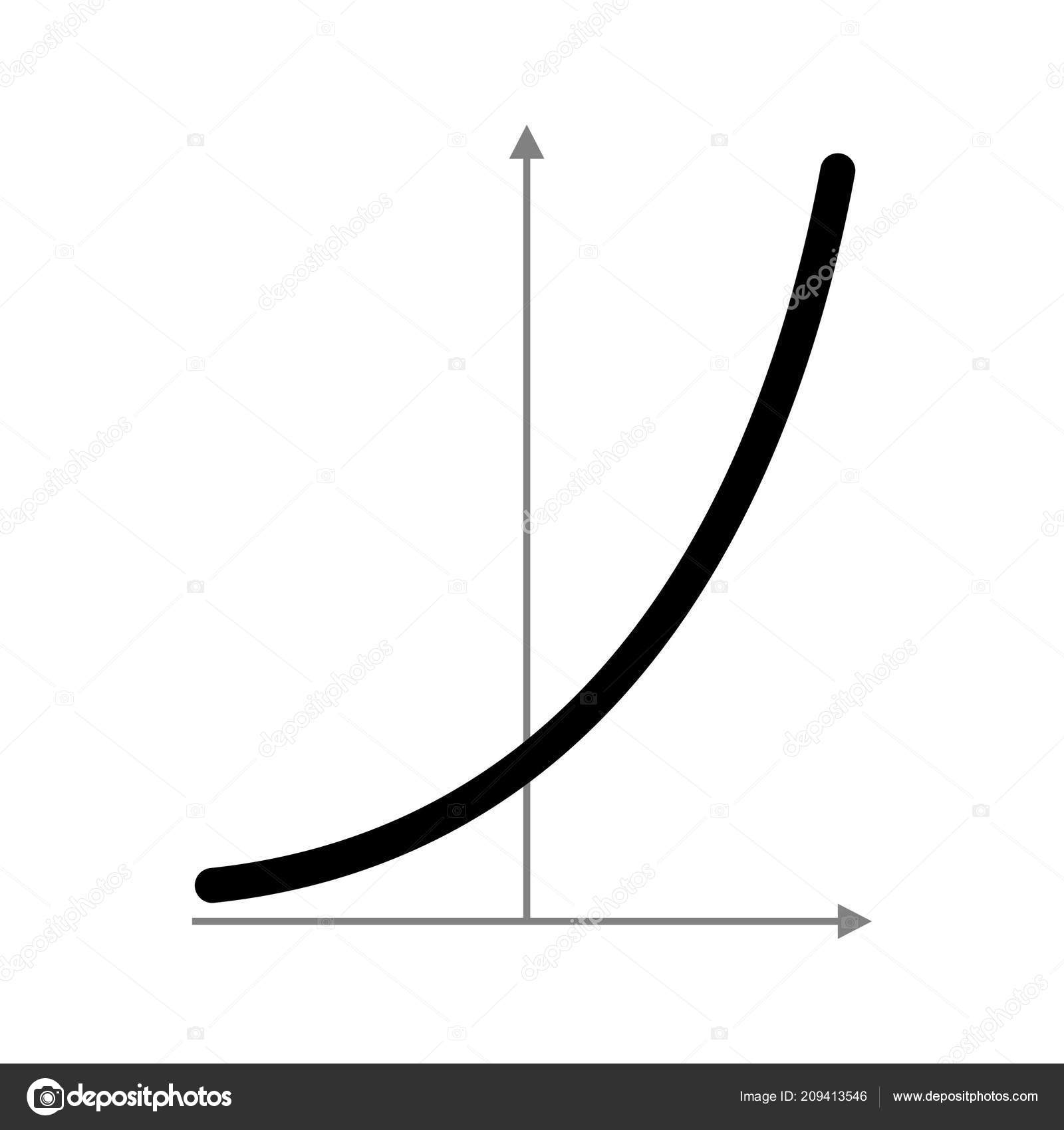 Exponential Function Graph Math Stock Vector Image by ©Den.Barbulat ...