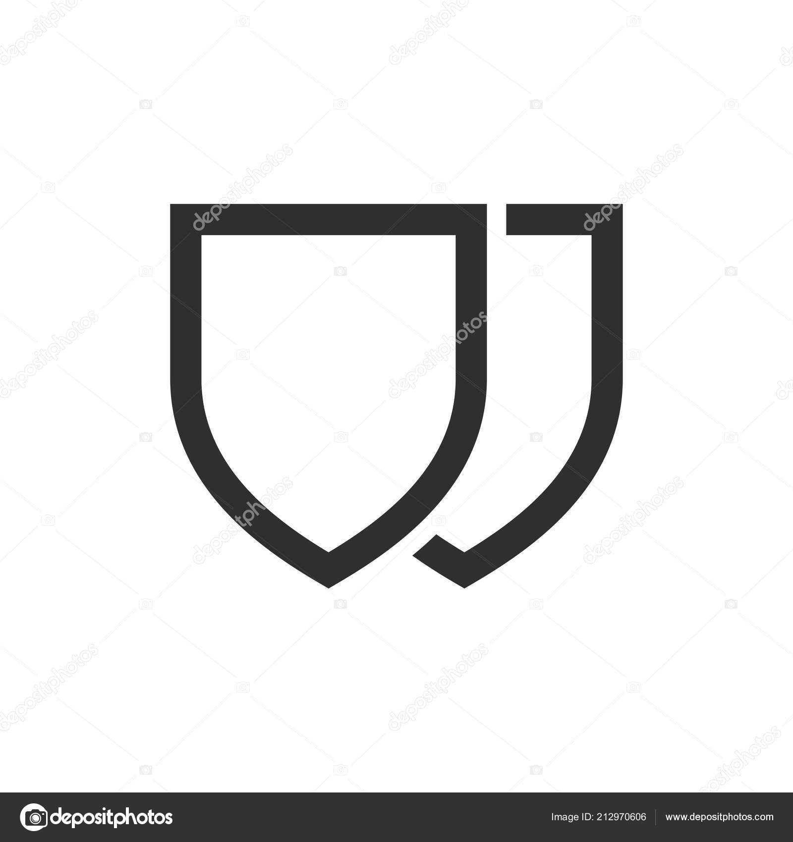 Double Protection Symbol Icon Stock Vector by ©Den.Barbulat 212970606