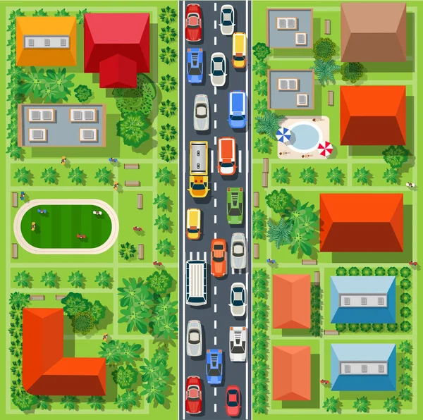 Trucks top view Vector Art Stock Images | Depositphotos