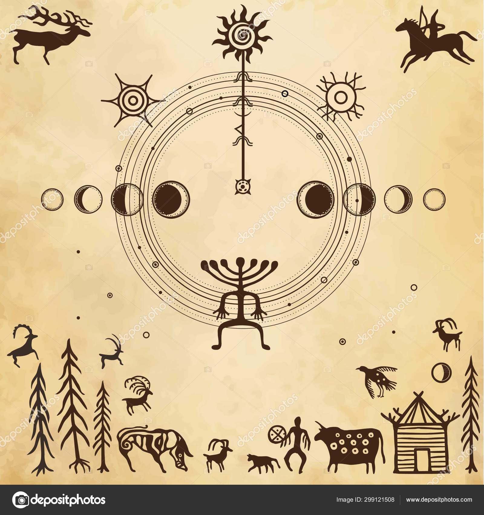 Ancient Nature Symbol