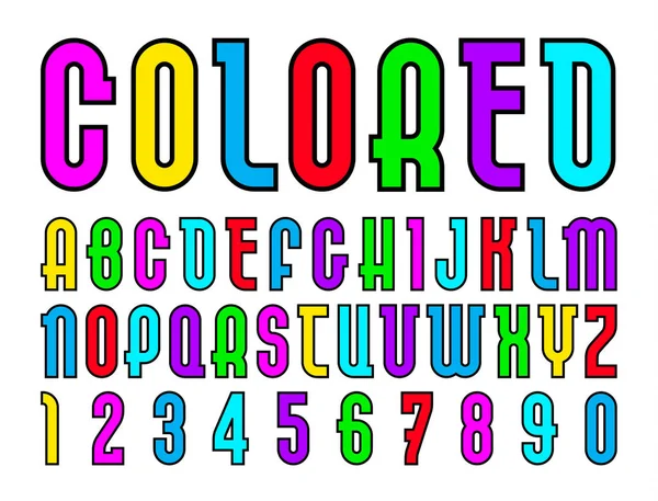 Colored font Stock Photos, Royalty Free Colored font Images | Depositphotos