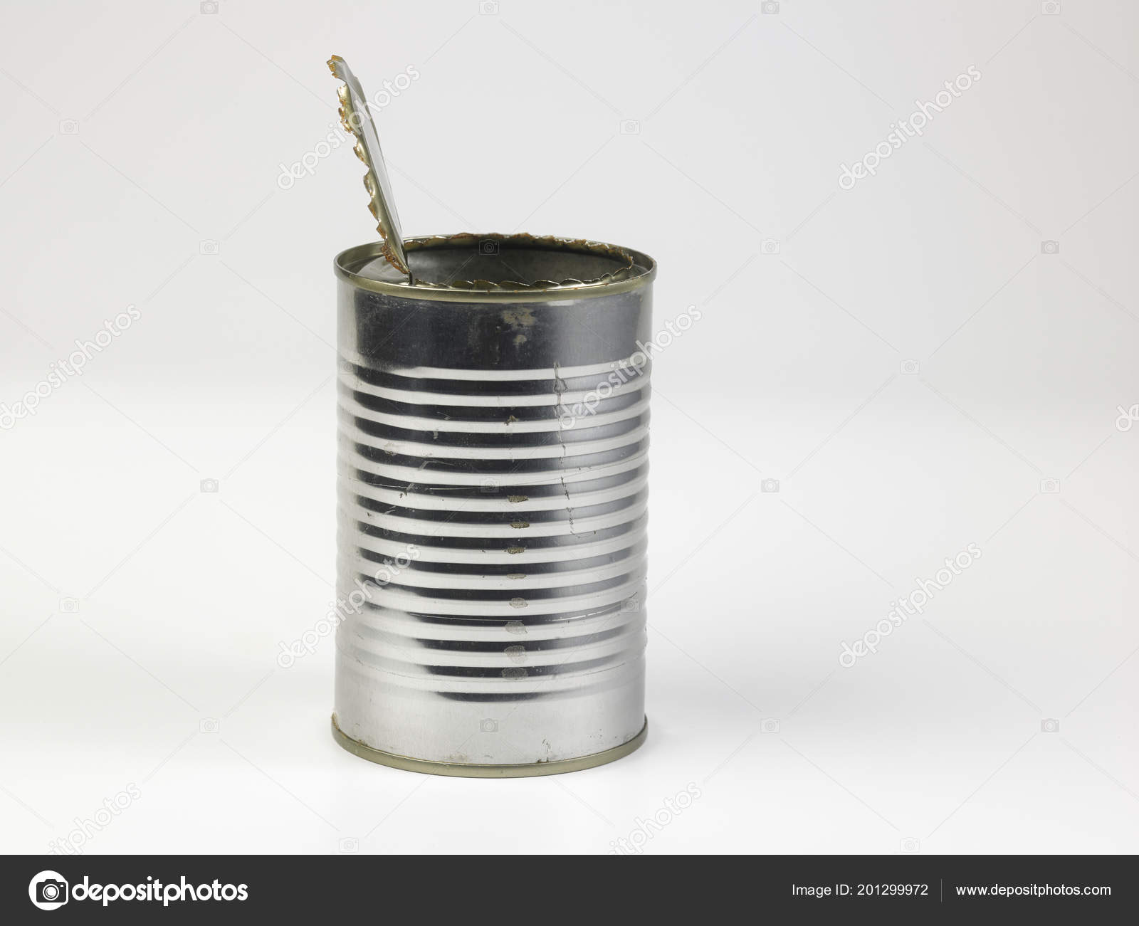 Empty Can White Background Copy Space Stock Photo by ©eskaylim 201299972