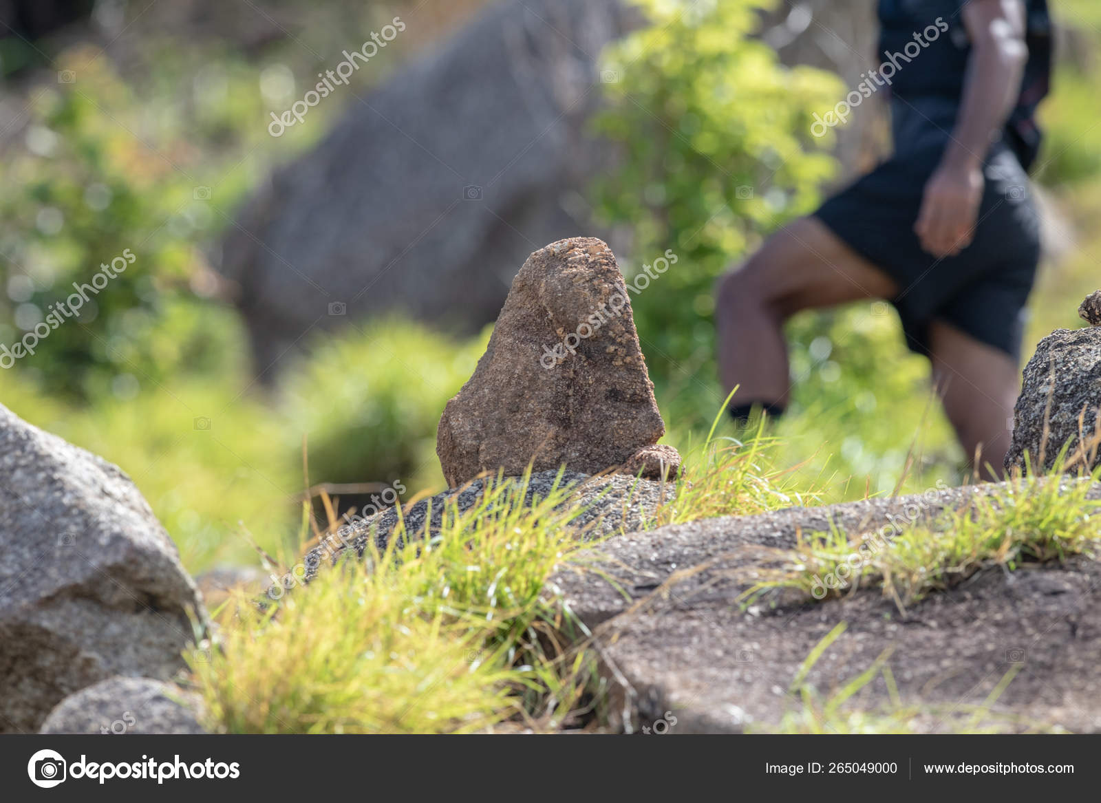 Man Trail Running Action Stock Photo by ©wonderisland 265049000