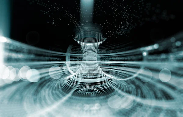 Wallpaper Tech Concept Pattern Big Data Structure Net Source Code — Stock Photo © carloscastilla ...