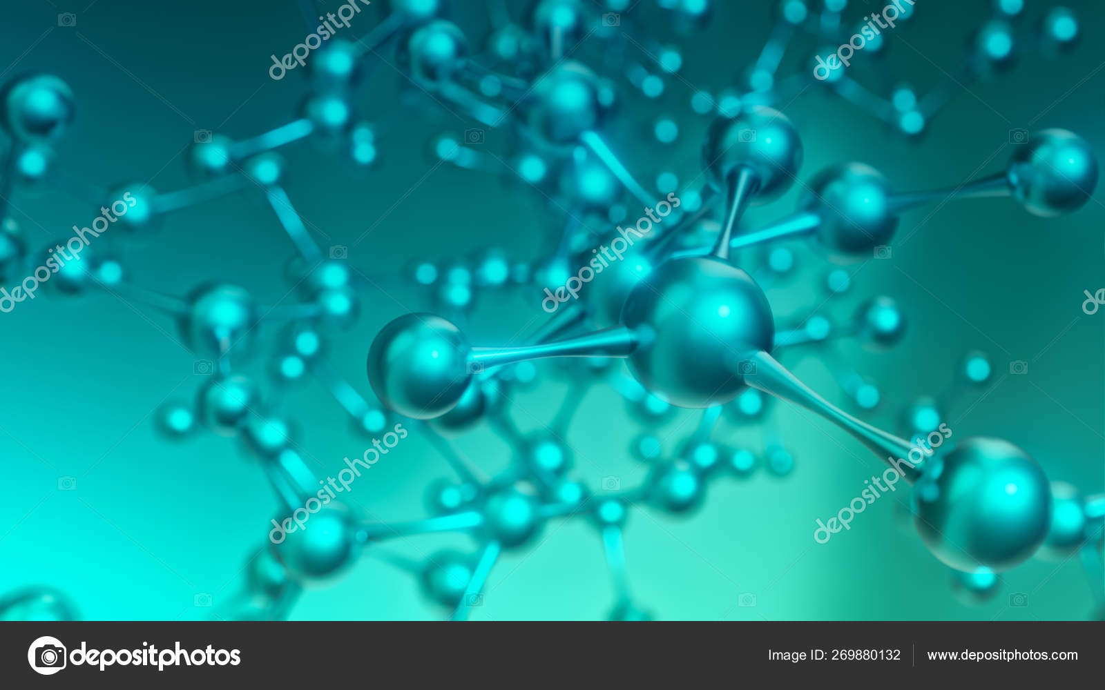 Abstract molecular structure — Stock Photo © lucadp #269880132