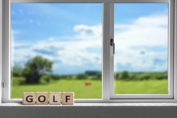 Golf course window Stock Photos, Royalty Free Golf course window Images ...