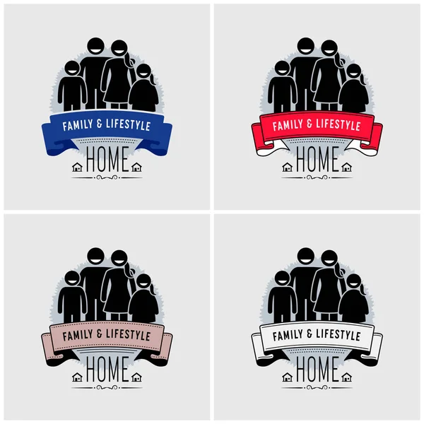 Core family Vector Art Stock Images | Depositphotos