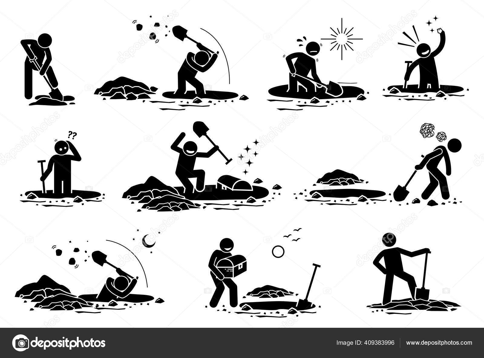 Creuser Un Trou Clipart