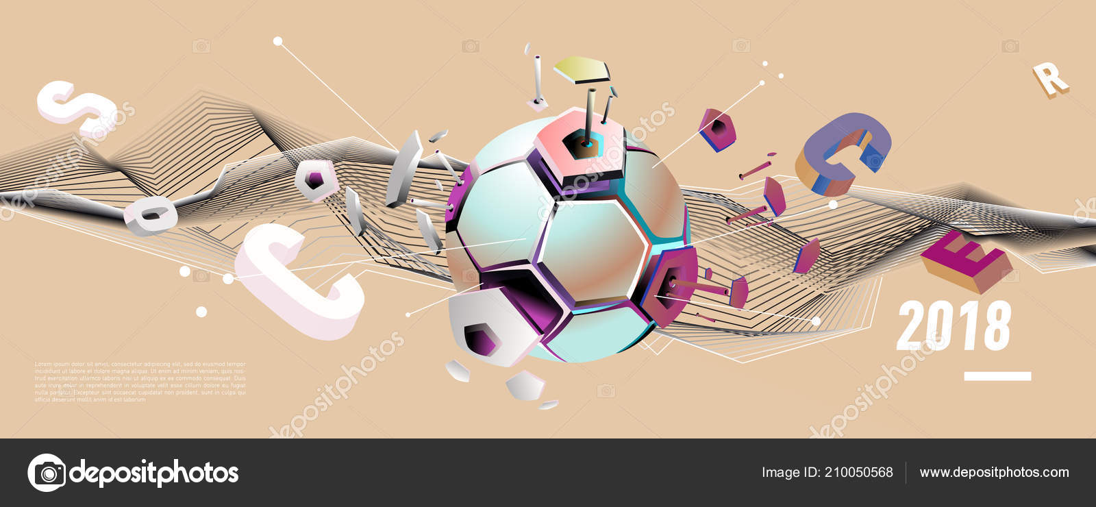 Soccer Football Digital Web Banner Poster Design Template Background ...