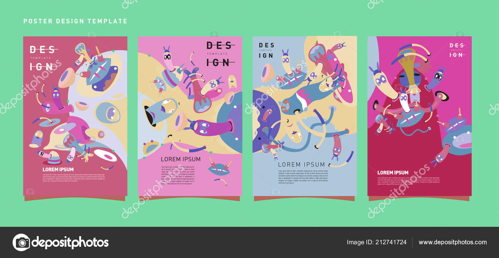 Photo Collage Poster Template