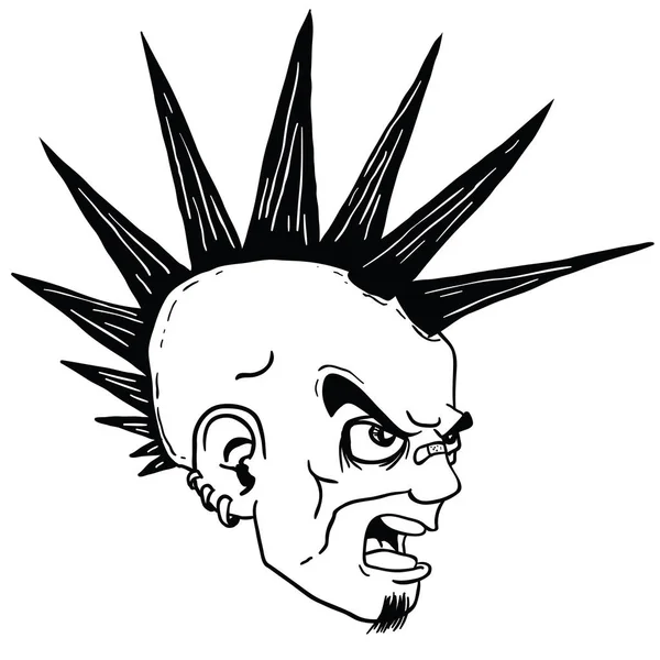 100,000 Punk face Vector Images | Depositphotos