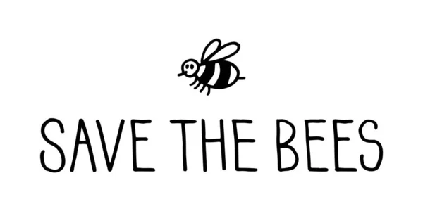 Save the bees Vector Art Stock Images | Depositphotos