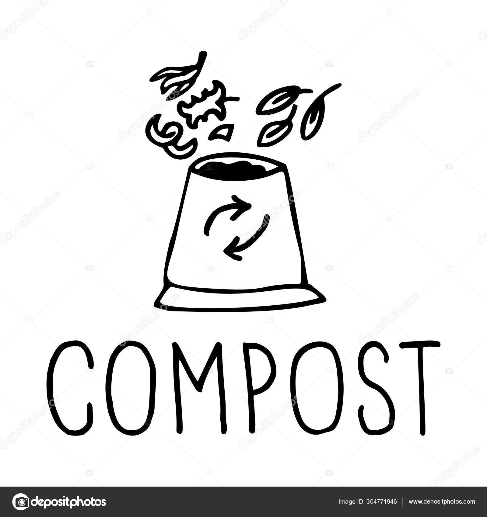 Compost Symbol Clipart