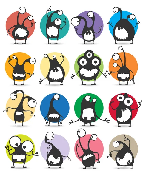 Monsters — Stock Vector © artenot #3369905 Monsters — Stock Vector © artenot #3369905