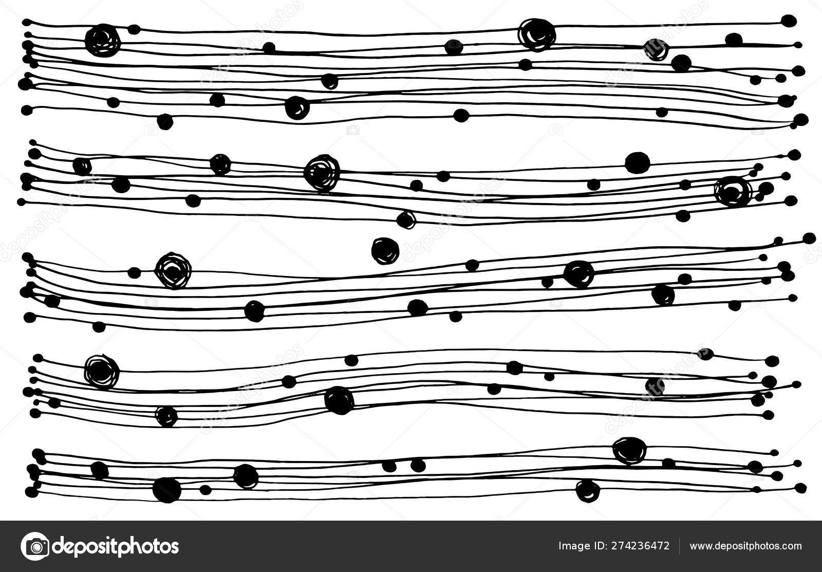 Flowing Water Dots Summer Image Stock Vector by ©lalan33 274236472