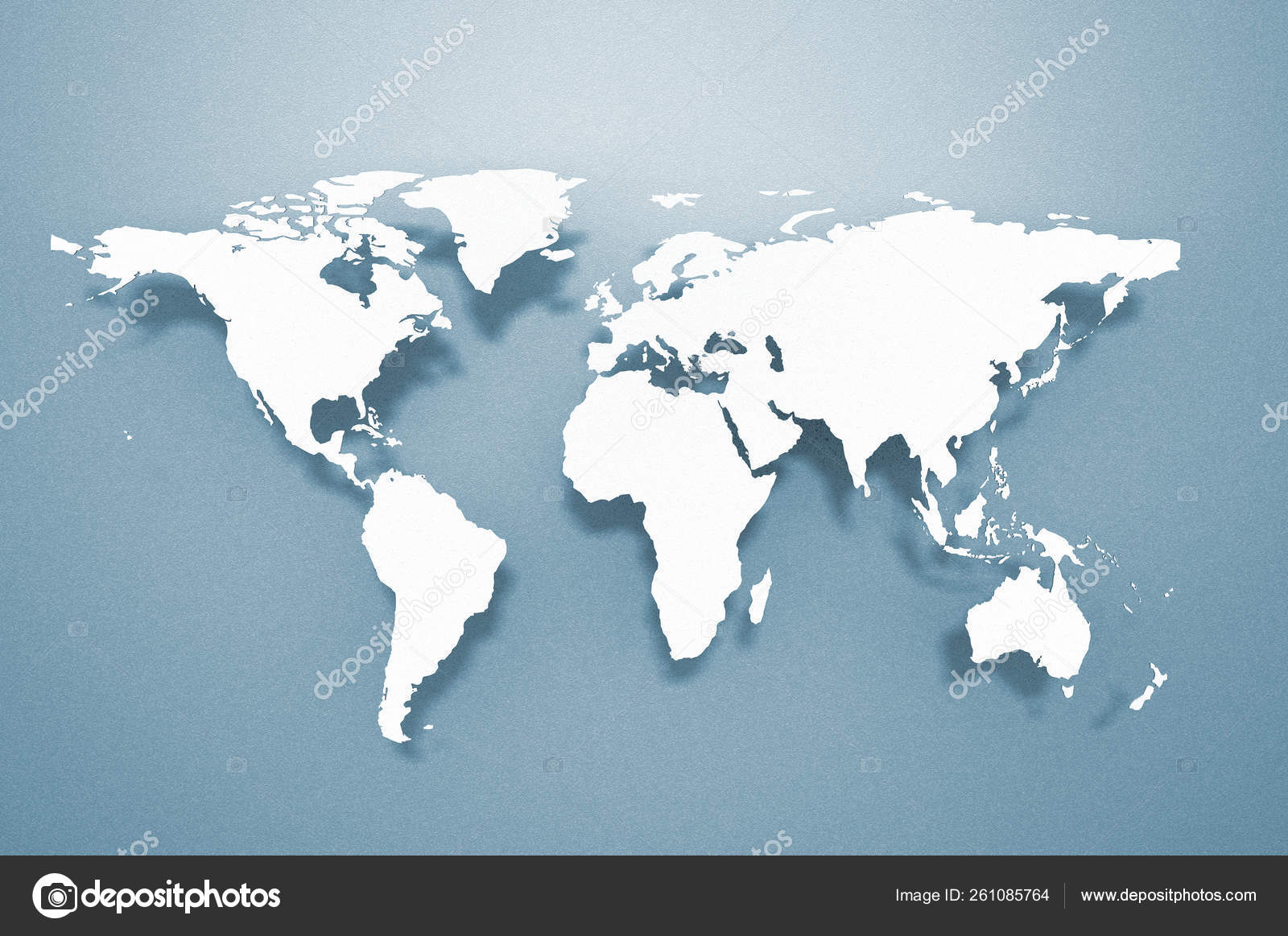 World map 3d — Stock Photo © Jezper #261085764