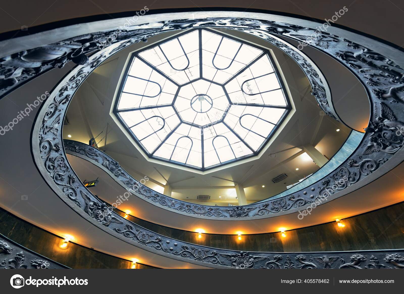 Spiral Staircase Vatican Museum – Stock Editorial Photo © rabbit75_dep ...