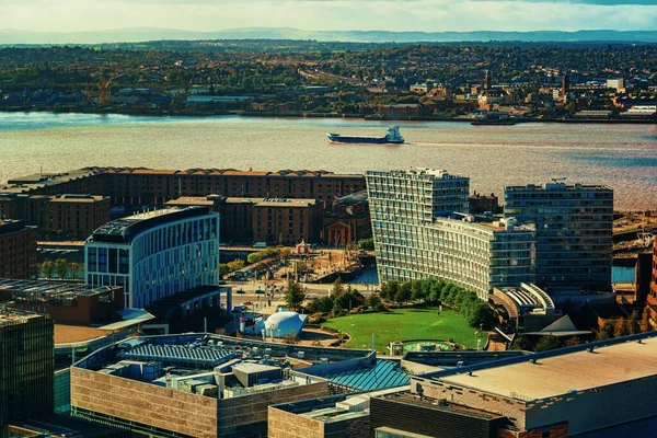 Liverpool panorama view Stock Photos, Royalty Free Liverpool panorama ...