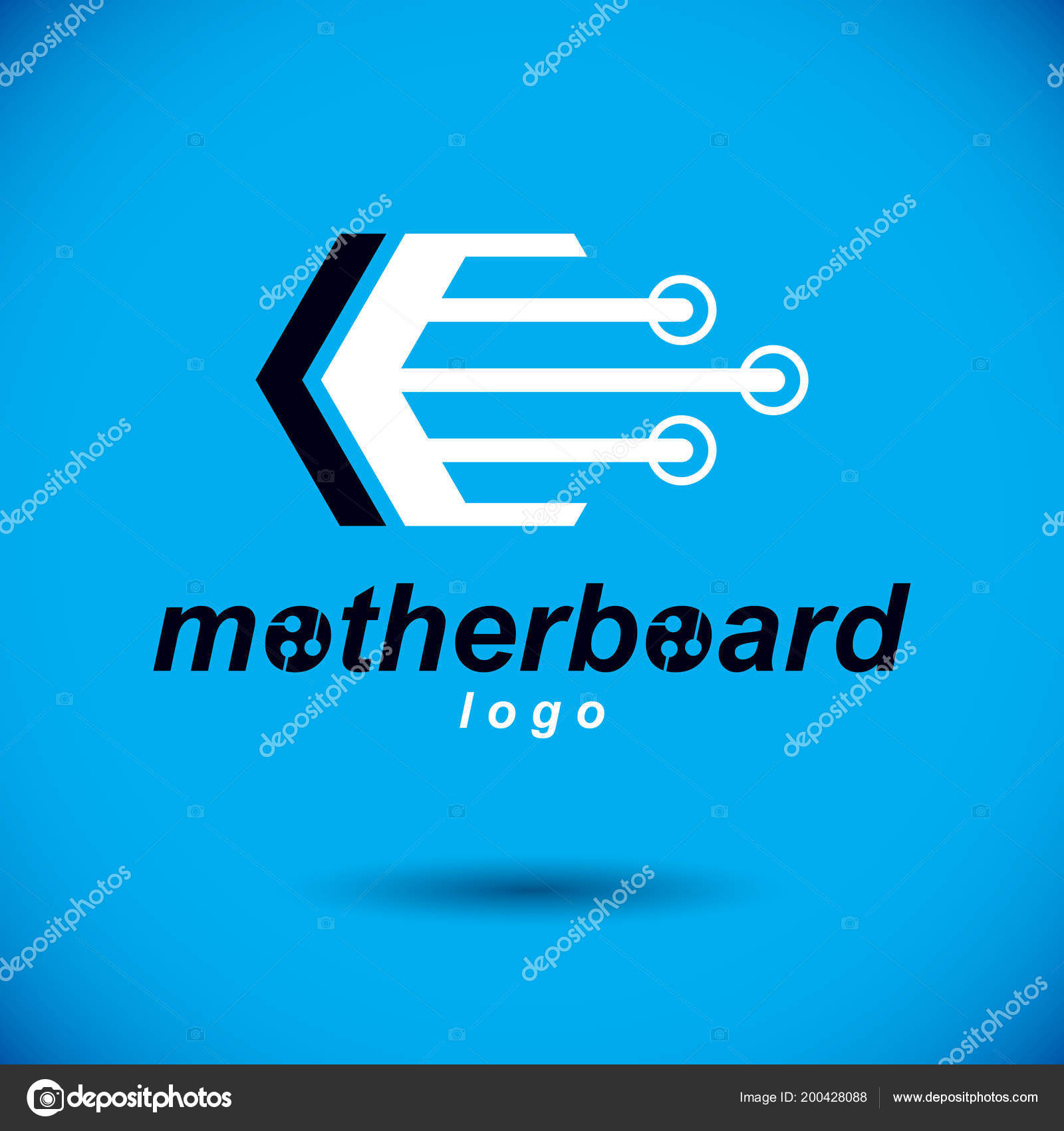 Vector Abstract Technology Circuit Board High Tech Digital Scheme ...