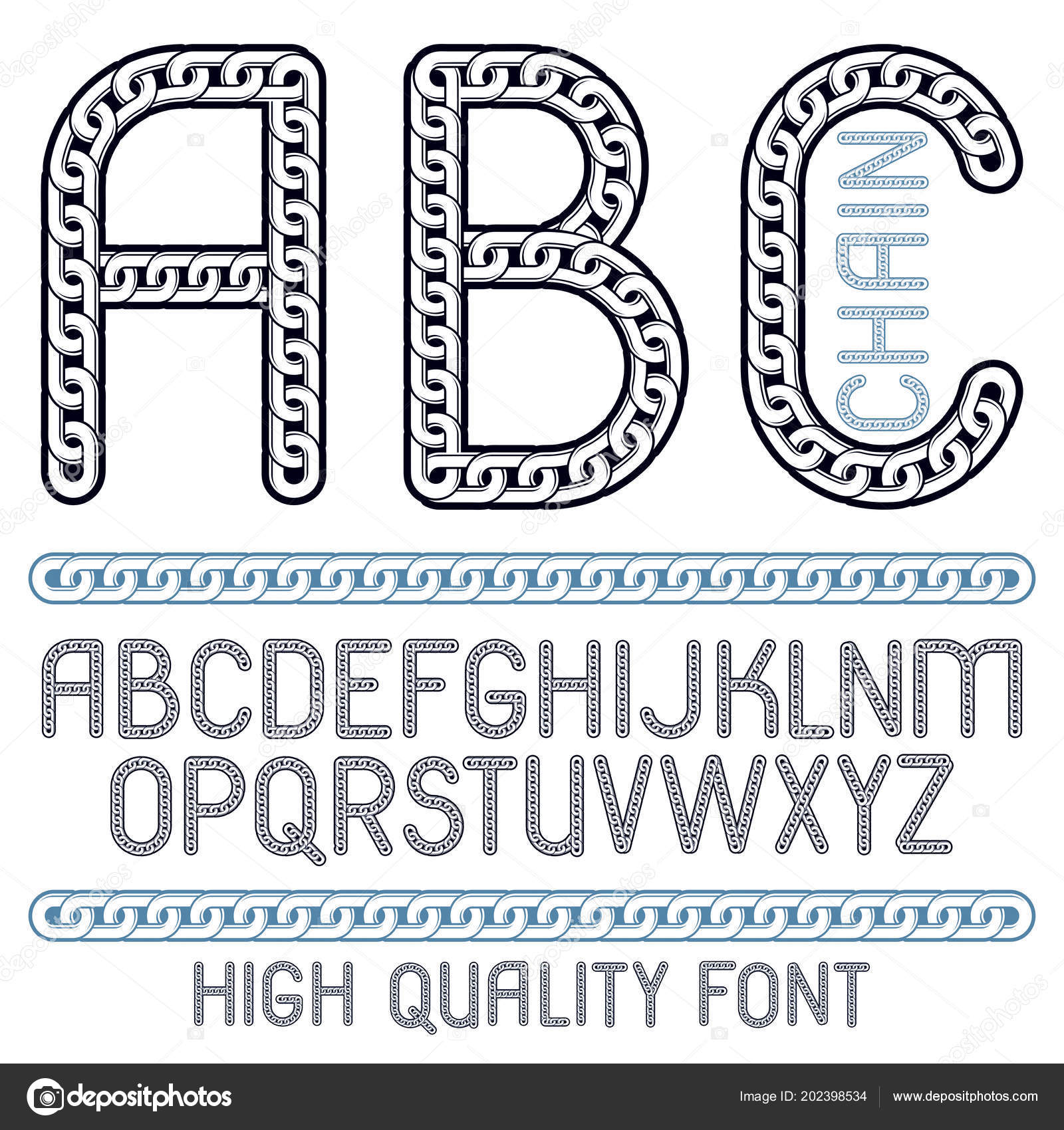 Capital script font | Vector Type Font Script Capital Creative Letters ...