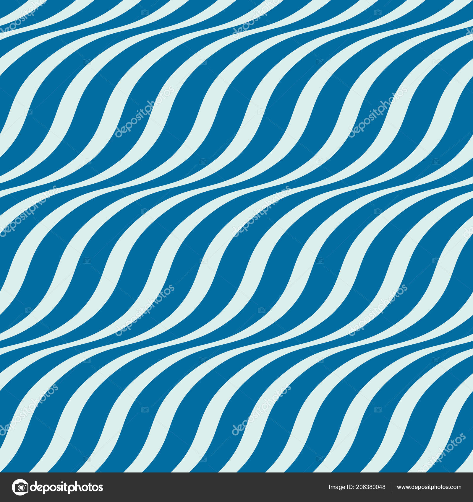 Vector Ornamental Continuous Background Made Using Undulate Diagonal ...