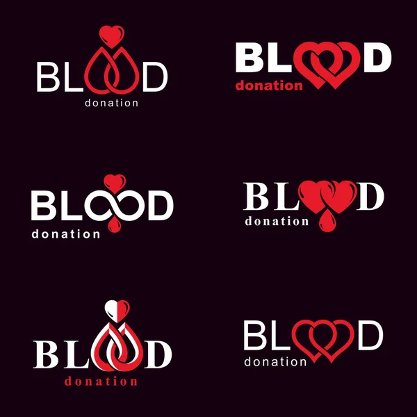 6,503,718 Set donation blood logo Vector Images | Depositphotos