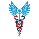 Caduceus symbol Stock Vector Image by ©Fourleaflovers #6088566
