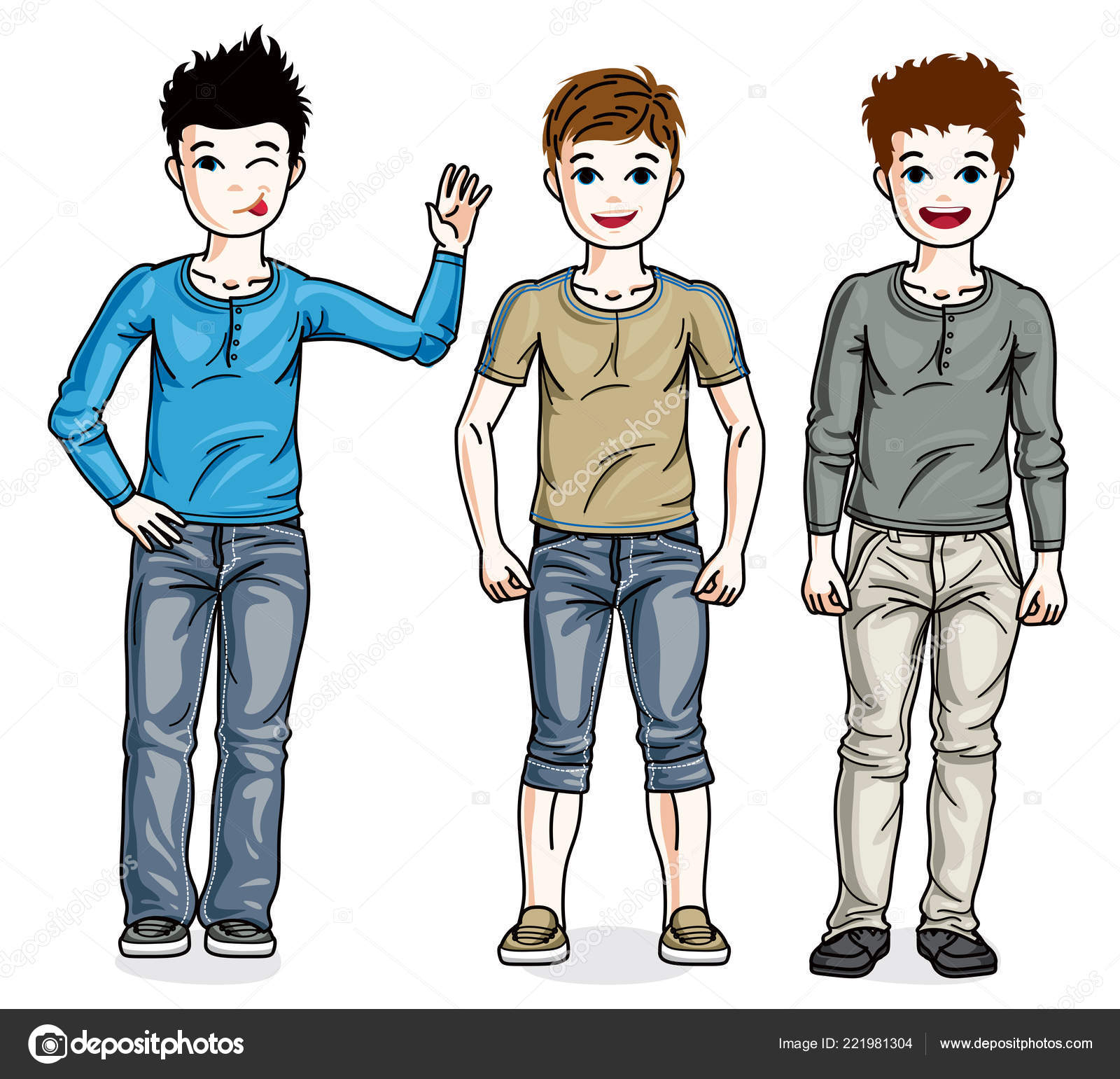 Casual Clothes Clip Art