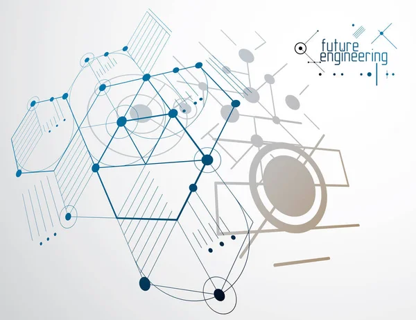 Mechanical engineering wallpaper Stock Vector by ©Ostapius 168478046