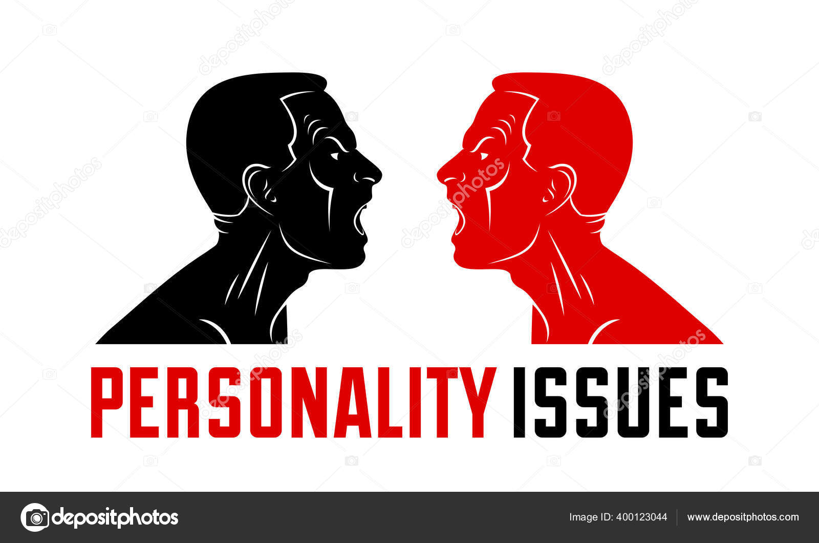 Internal Conflict Clipart