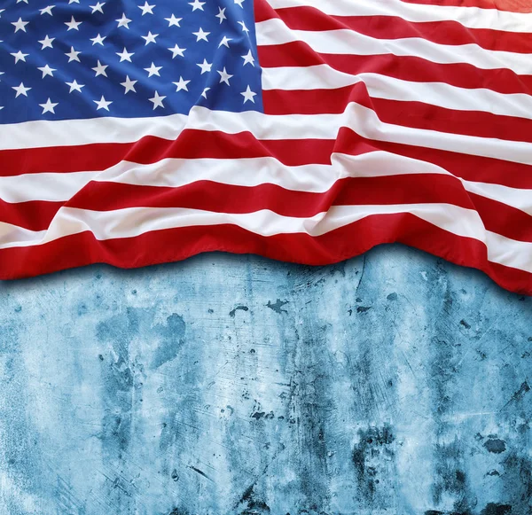 American Flag Blue Background Stock Photo by ©stillfx 203111384