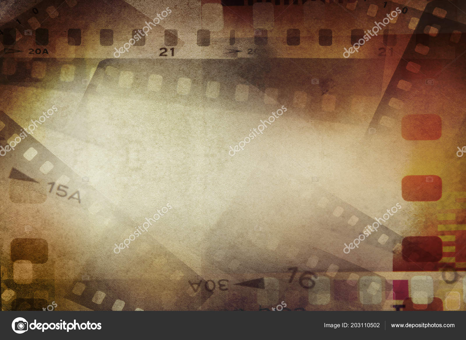 Film Negative Background