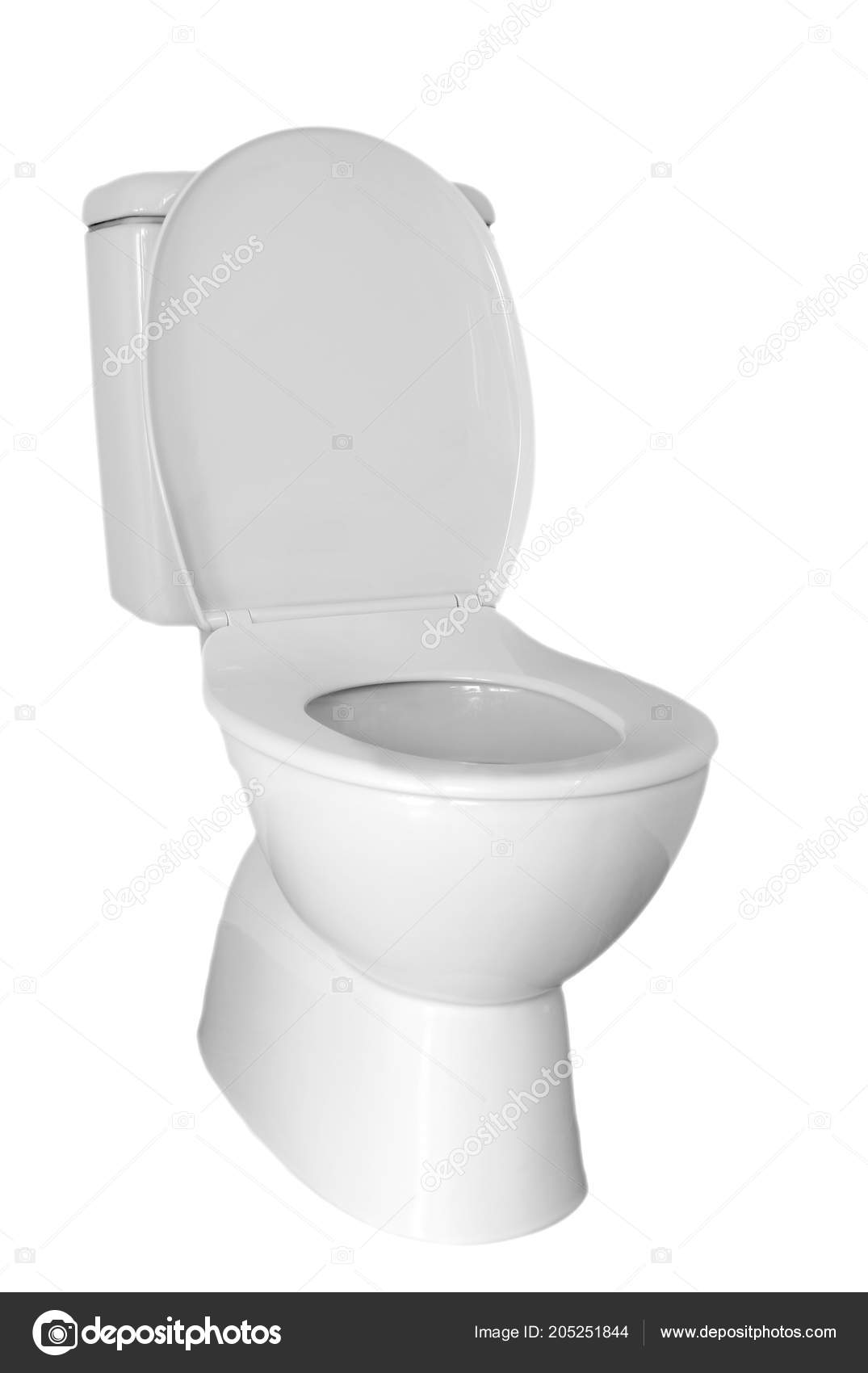Toilet Isolated Plain Background — Stock Photo © stillfx #205251844