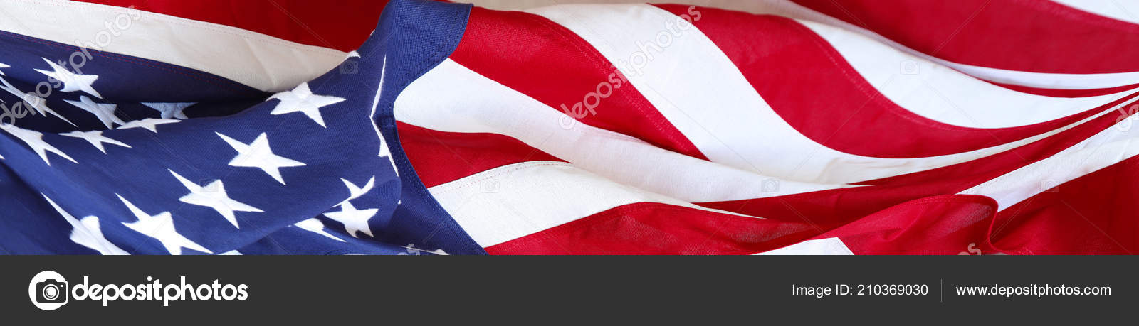 Rippled american flag | Closeup Rippled American Flag — Stock Photo ...