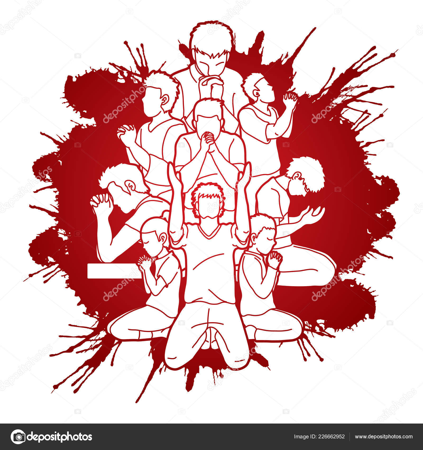 Christian Cartoons Prayer