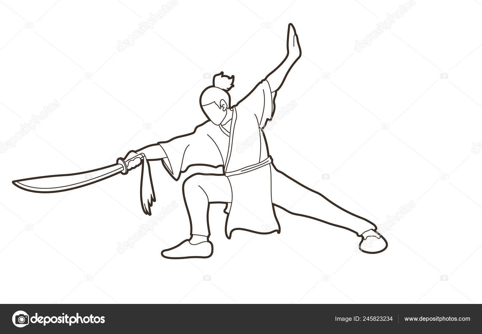 Poses De Accion Masculina Stock