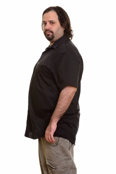 Fat man profile Stock Photos, Royalty Free Fat man profile Images ...