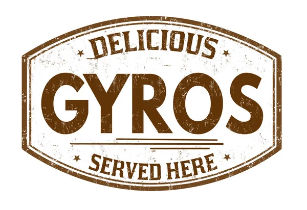 Greek gyros Vector Art Stock Images | Depositphotos