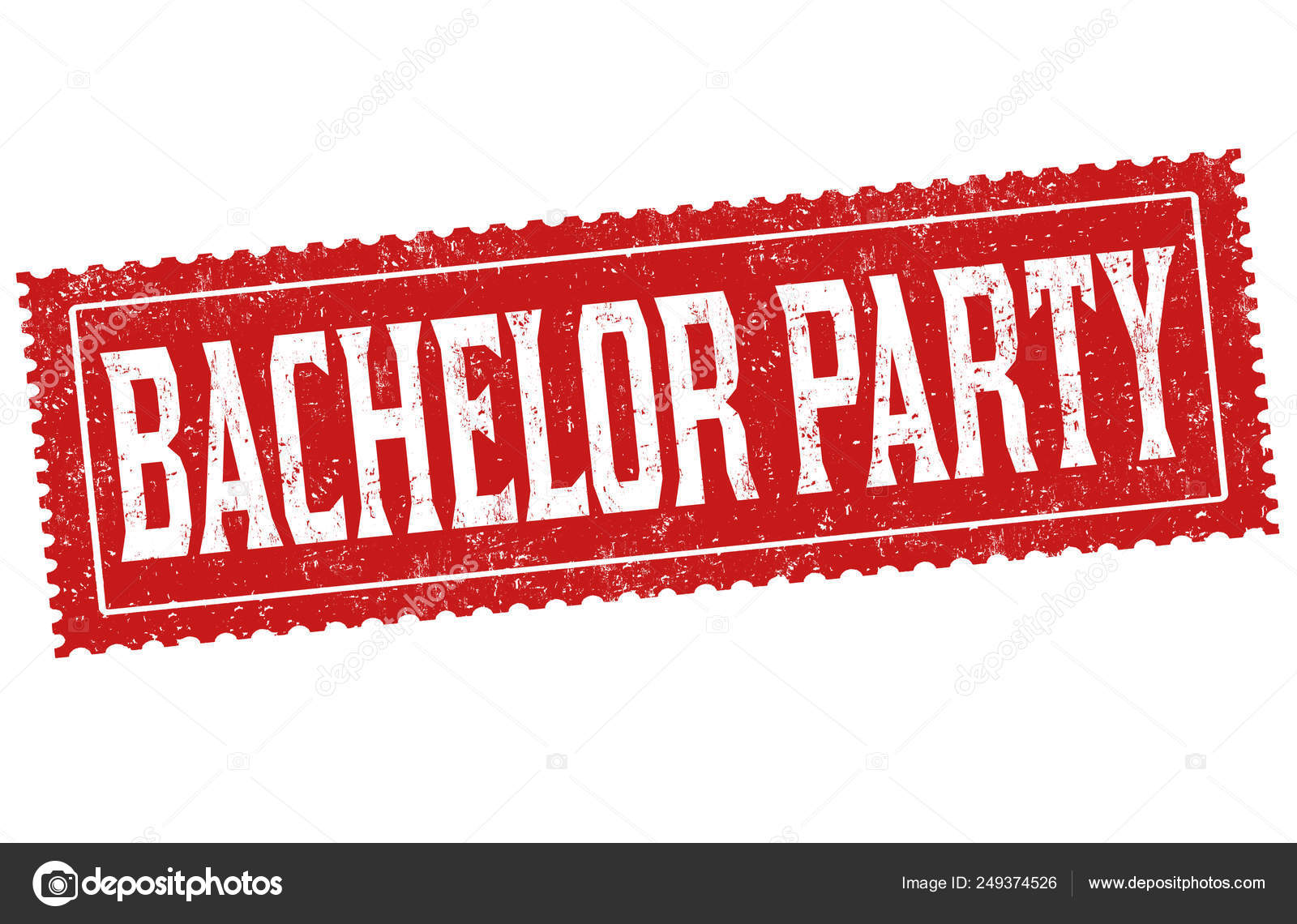 Bachelor party sign or stamp Stock Vector Image by ©roxanabalint #249374526