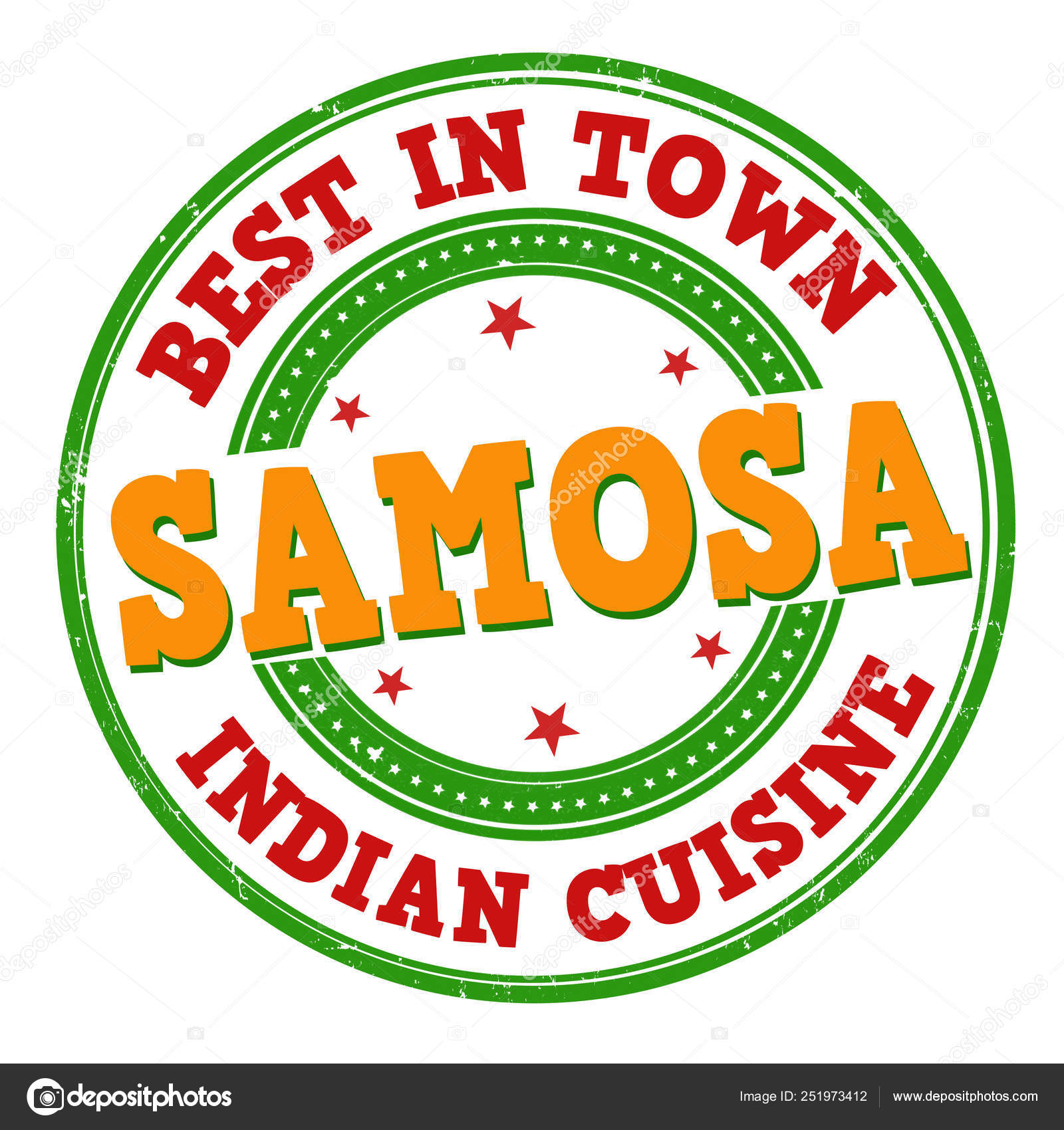 Samosa sign or stamp Stock Vector Image by ©roxanabalint #251973412