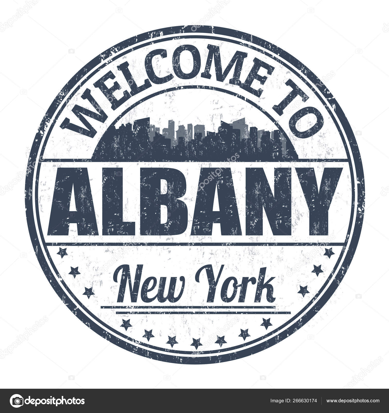 Welcome to Albany sign or stamp Stock Vector Image by ©roxanabalint ...